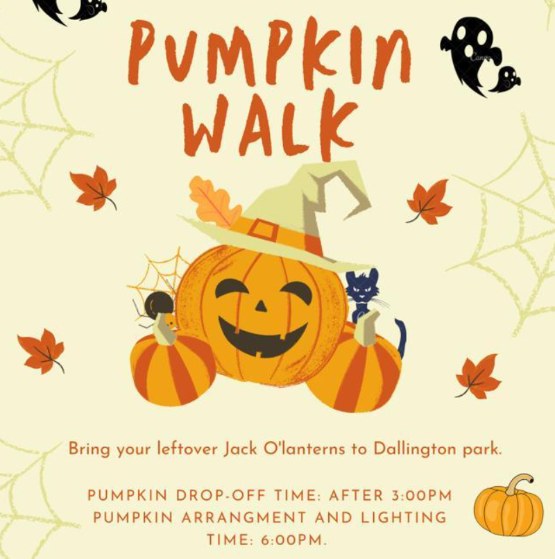 Dallington Park Pumpkin Parade