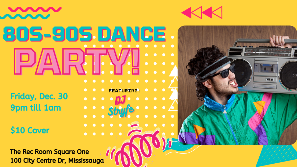 A Retro 80s 90s Dance Party