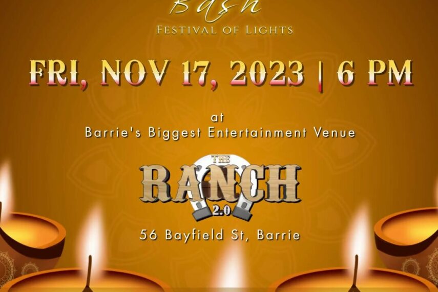 Barrie’s Diwali Bash