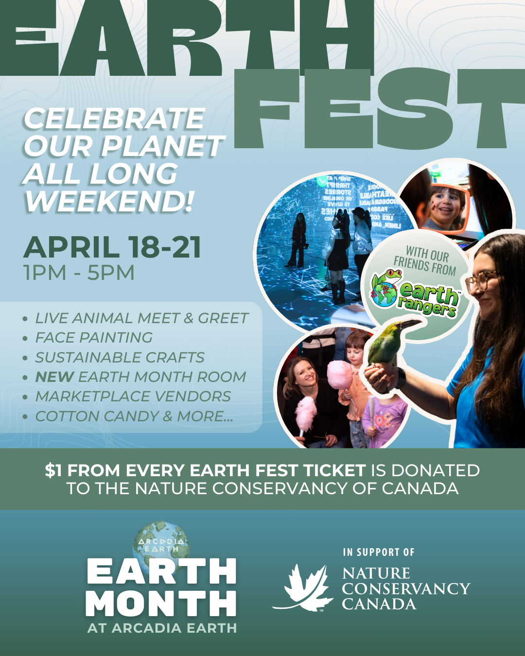 Earth Fest: Celebrate Our Planet All Long Weekend!