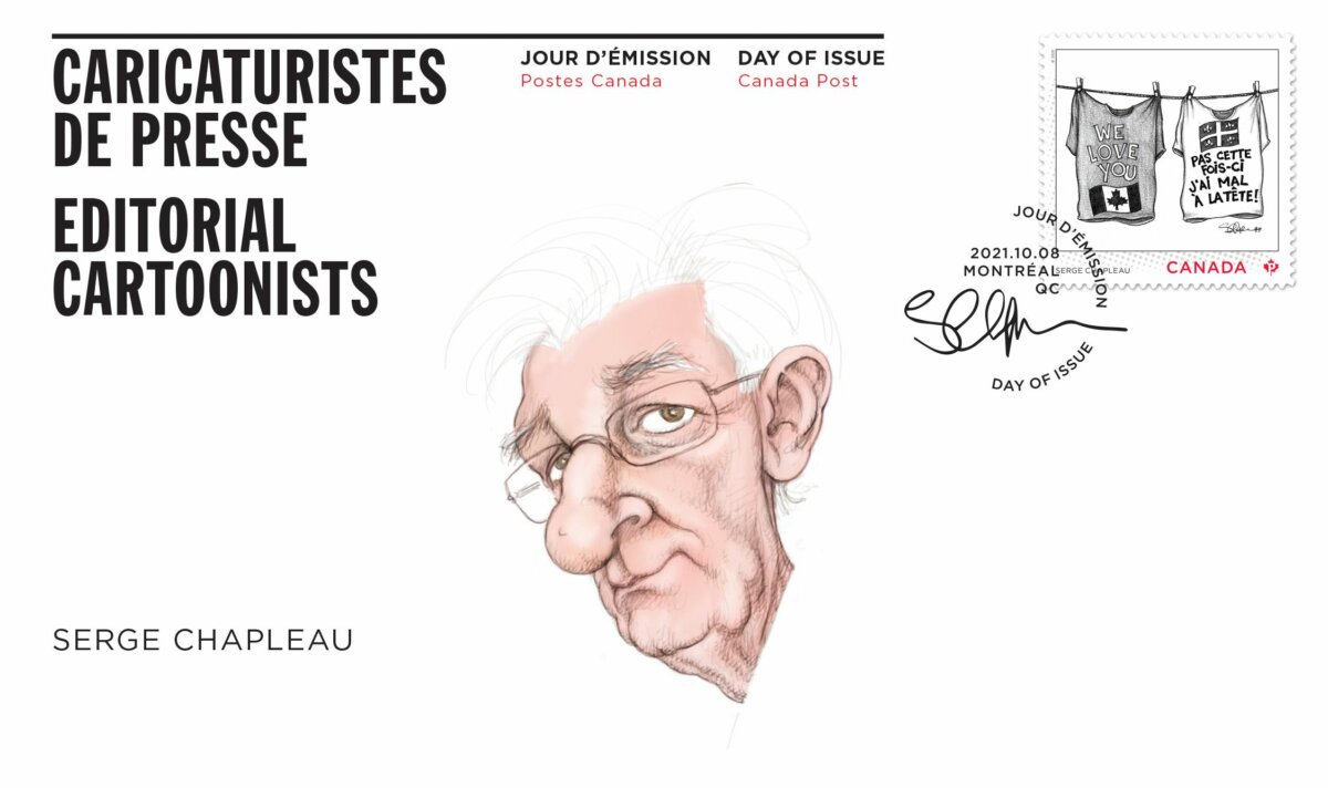 Canada Post’s Newest Stamp Issue Celebrates 5 Editorial Cartoonists
