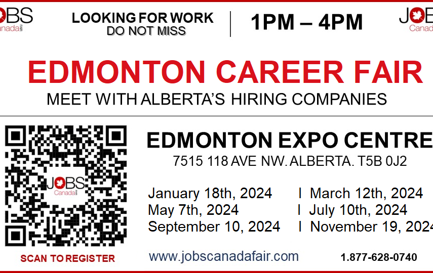 Jobs Canada Edmonton Career Fair