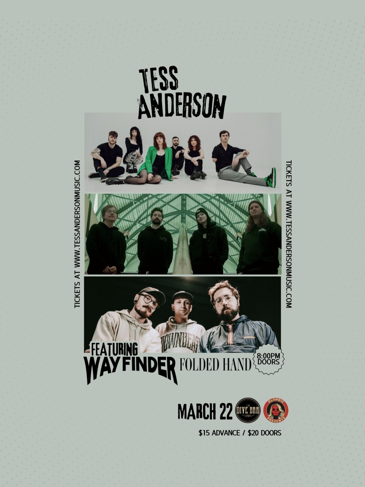 Tess Anderson "Before I Come Unhinged" Western Canada Tour