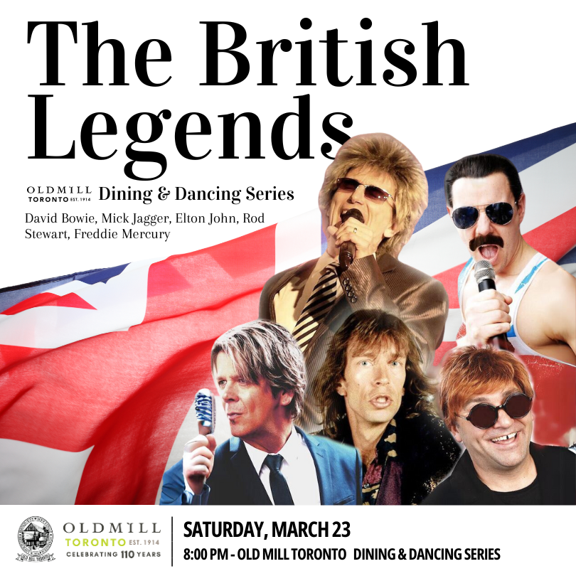 The British Legends Featuring David Bowie, Mick Jagger, Elton John, Rod ...