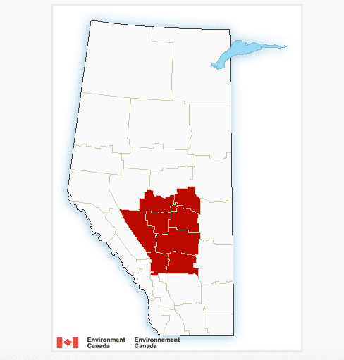 Environment Canada issues Snowfall Warning for Edmonton and Central Alberta