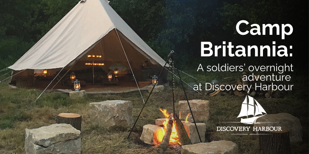 Camp Britannia: a soldier’s overnight adventure