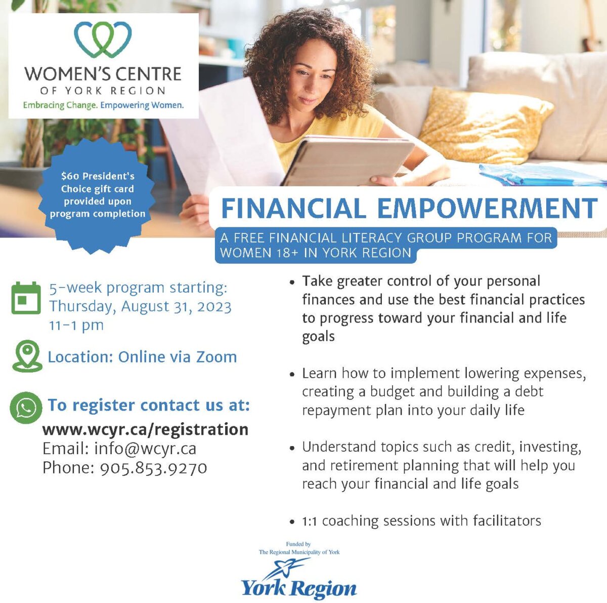 Financial Empowerment Women’s Group Program