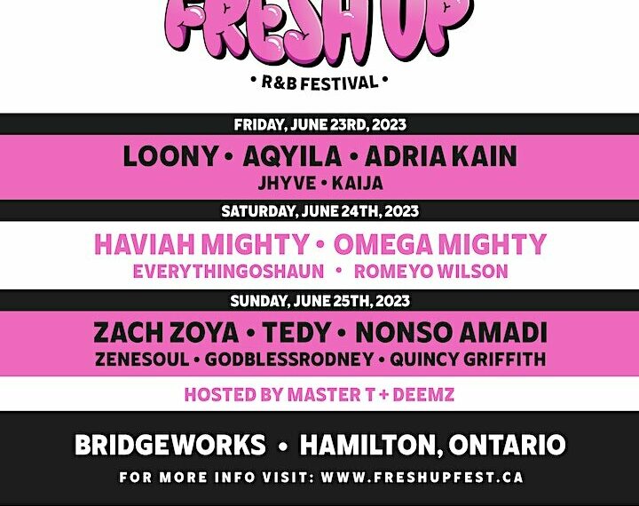 FRESH UP R & B Festival