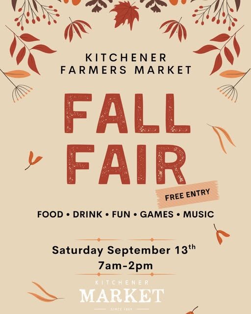 Fall Fair at Kitchener Market