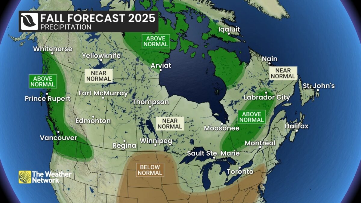 Weather Network’s 2025 Fall Forecast: October to Bring Mild Weather ...