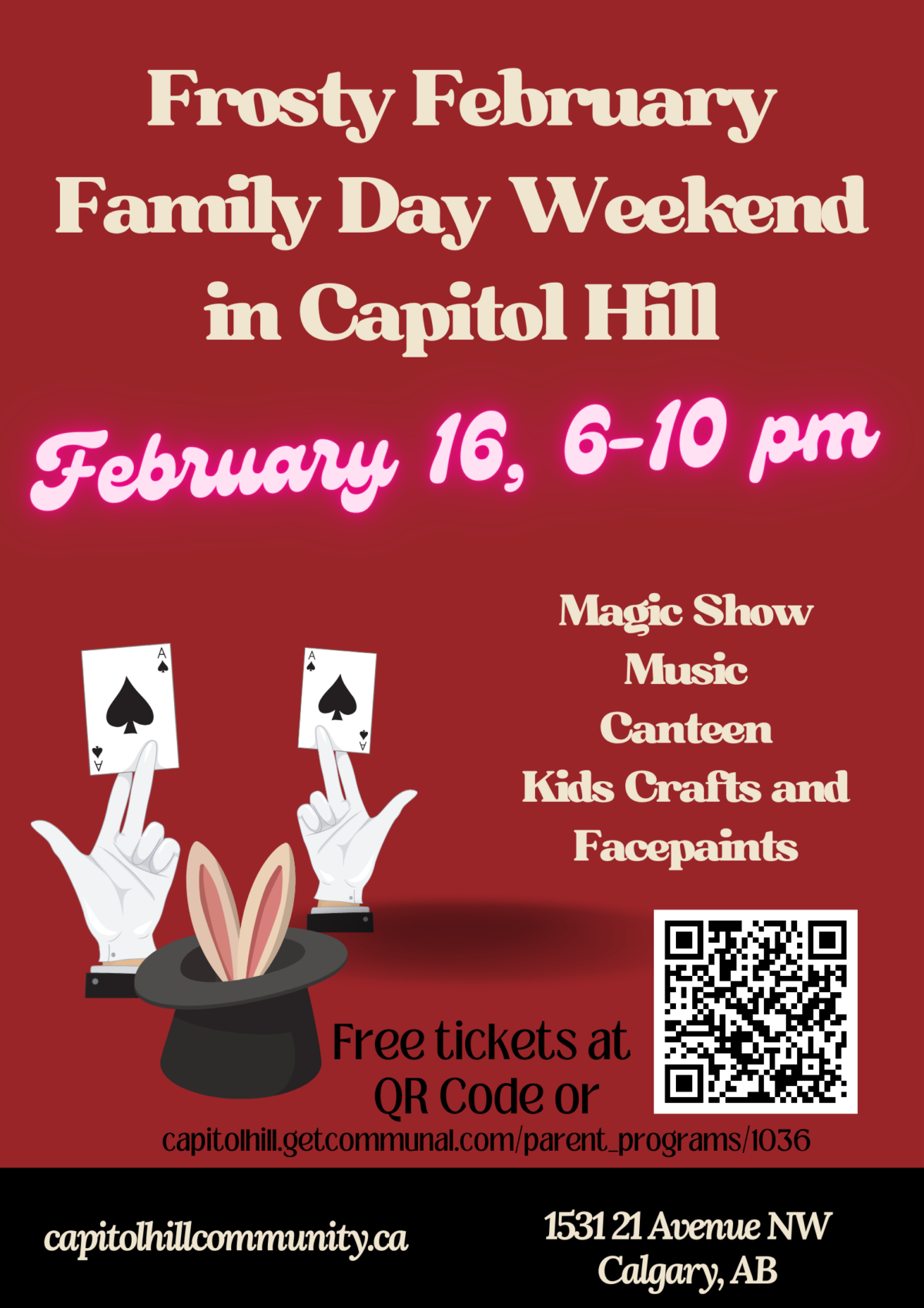 Frosty February Family Day Weekend Party