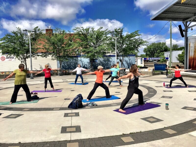 Fitness in the Square