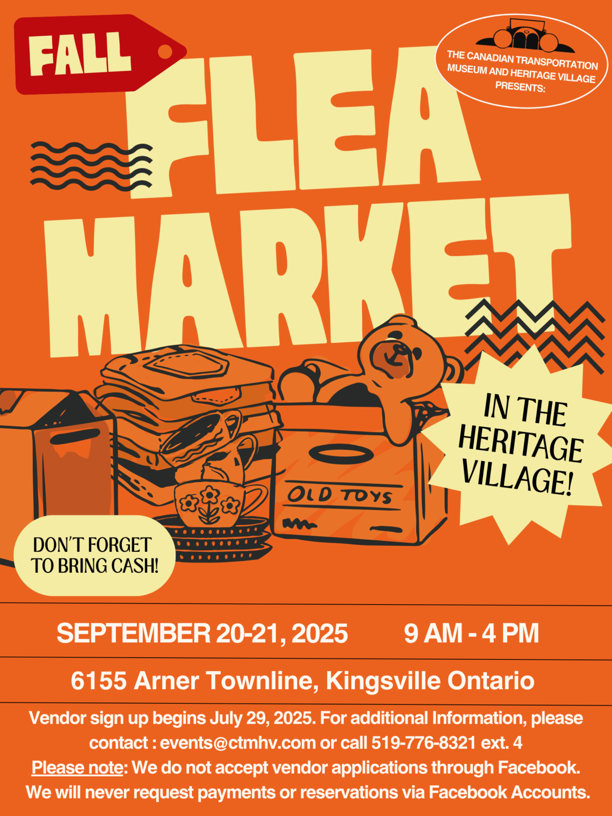 Fall Flea Market in the Village