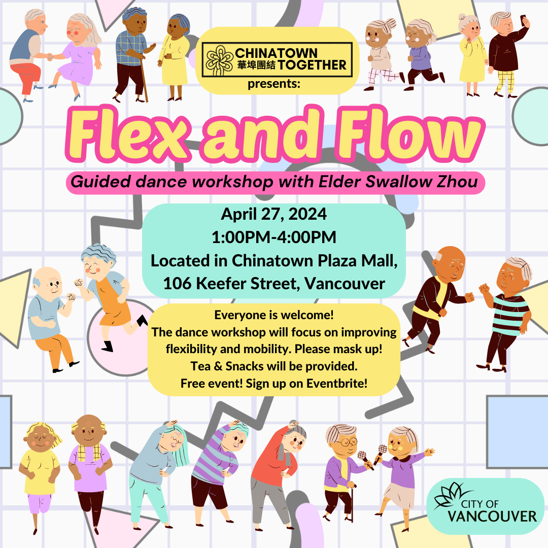 Flex & Flow – Guided Dance Workshop with Elder Swallow Zhou