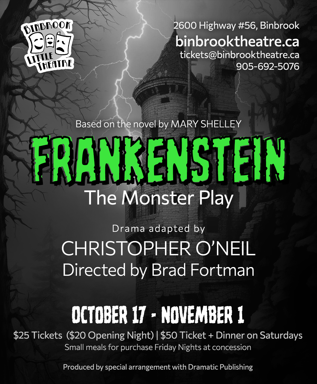 Frankenstein: The Monster Play