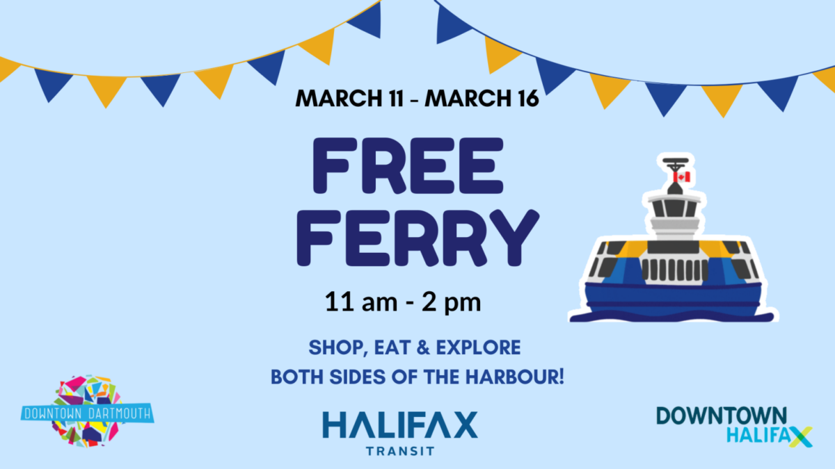 Alderney – Halifax Ferry Service Will Be Free This March Break – 2024