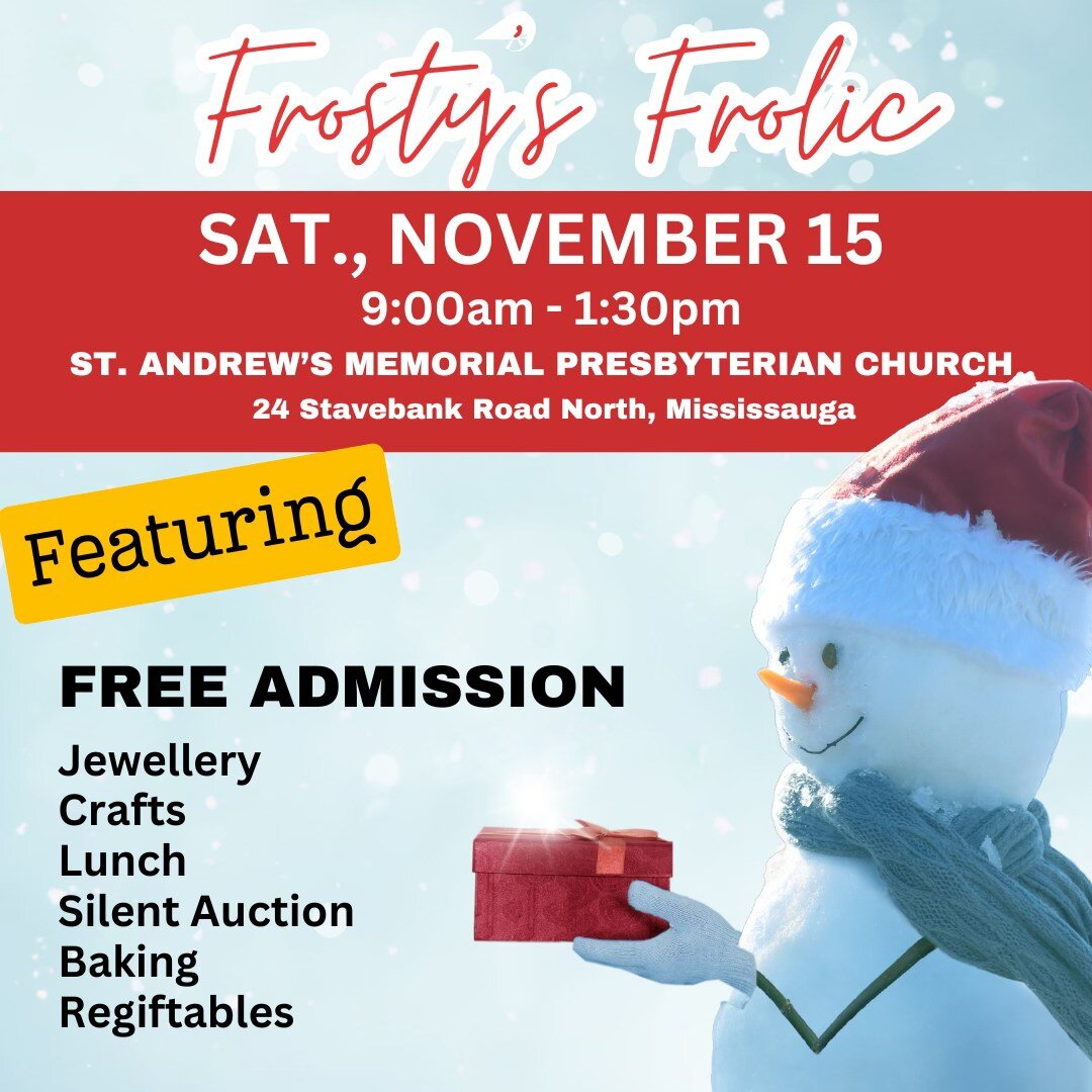 Frosty’s Frolic Christmas Bazaar