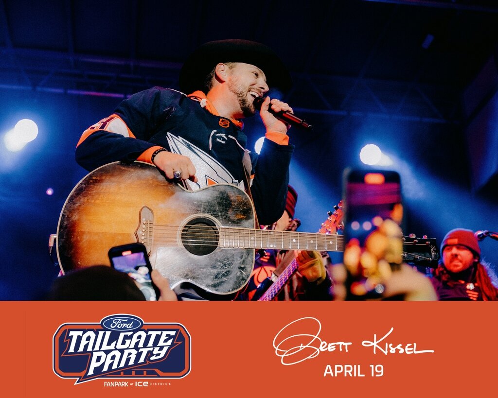 Brett Kissel to Headline April 19th Edmonton Oilers Tailgate Party