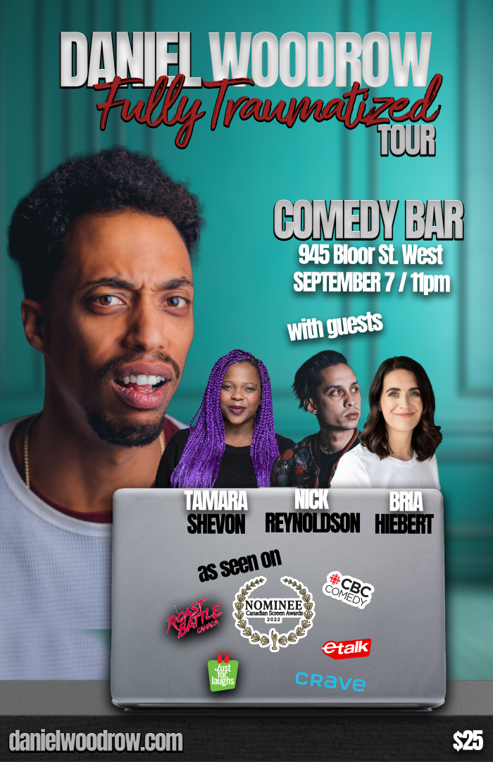 Daniel Woodrow ‘Fully Traumatized Comedy Tour’