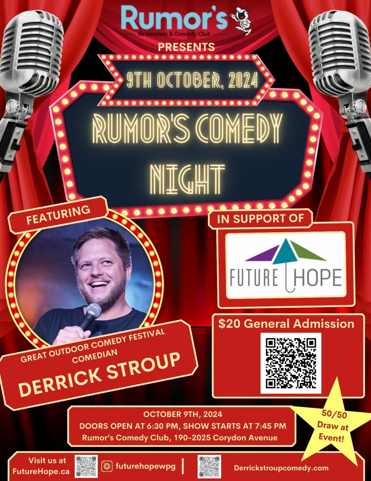 Rumor’s Charity Comedy Night