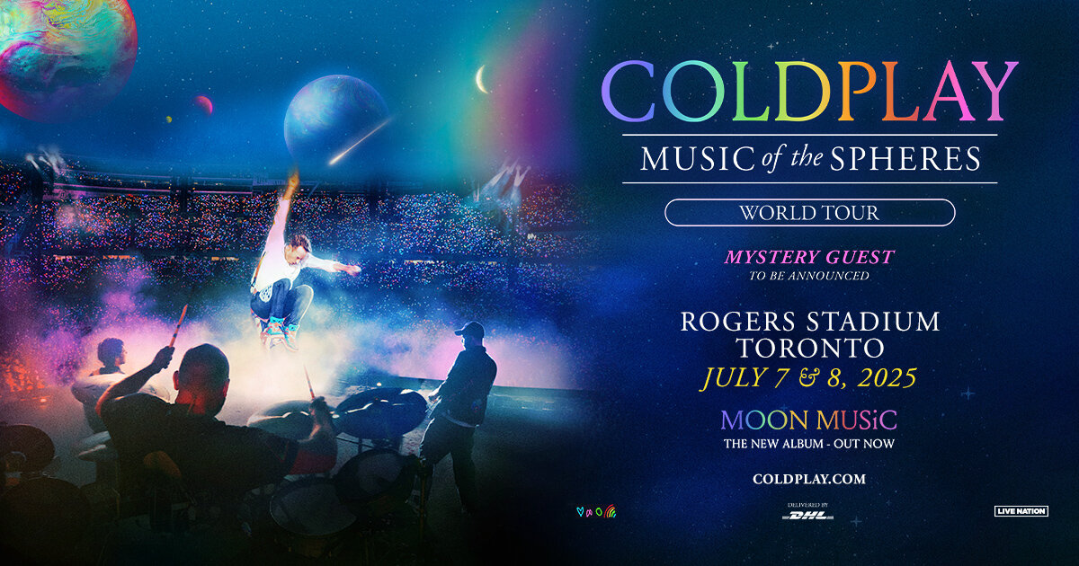 Coldplay Coming to Toronto in July 2025; Register Now For Tickets