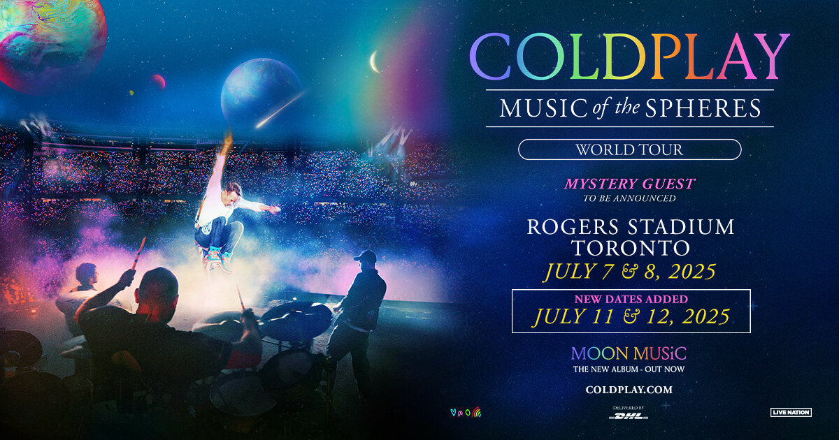Coldplay Adds Two More Toronto Concert Dates in July 2025; Tickets On ...
