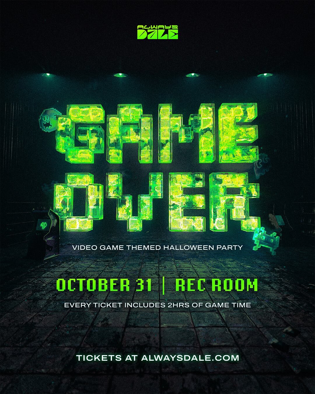 Game Over – Video Game Themed Halloween Party