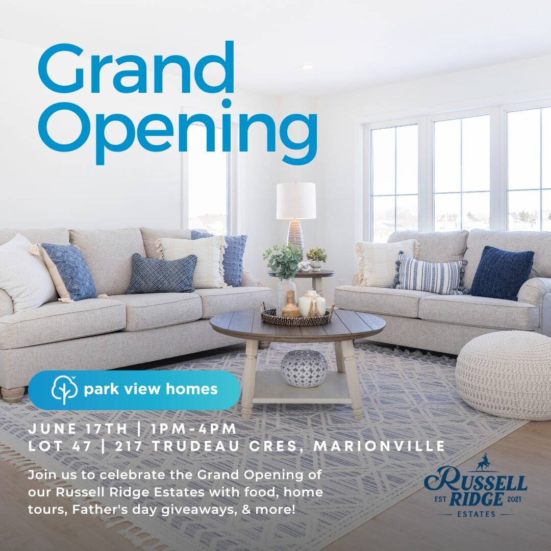 Grand Opening – Russell Ridge Estates