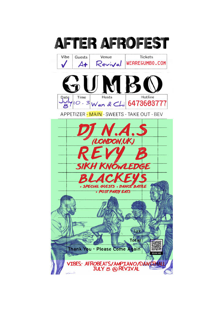 GUMBO – Main Course (Afrofest Weekend)