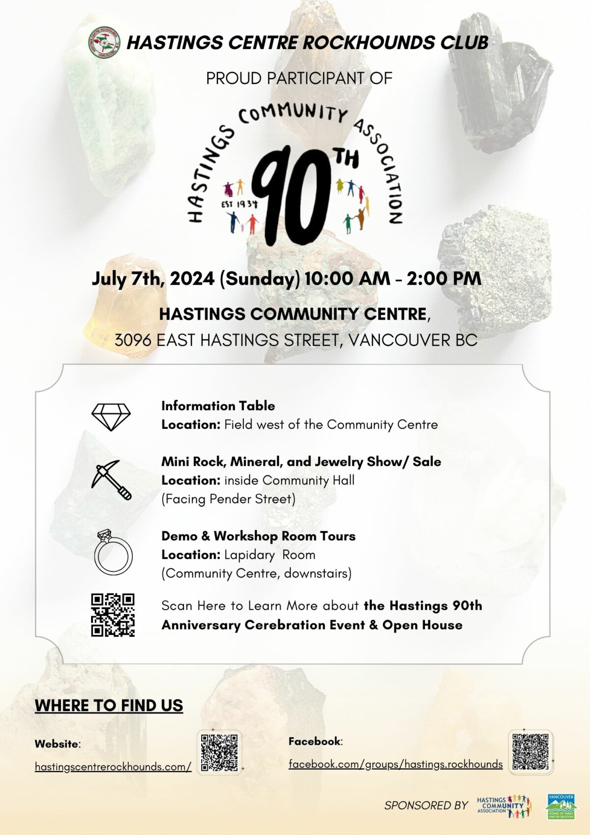 Hastings Community Association 90th Anniversary Event