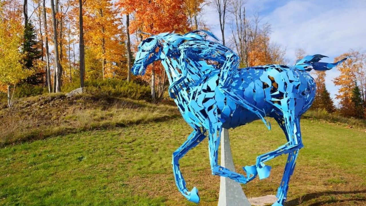 Forest Sculpture Art