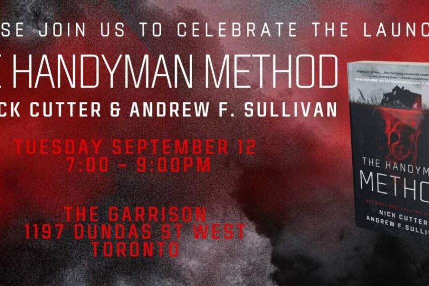 BOOK LAUNCH – The Handyman Method: A Story of Terror