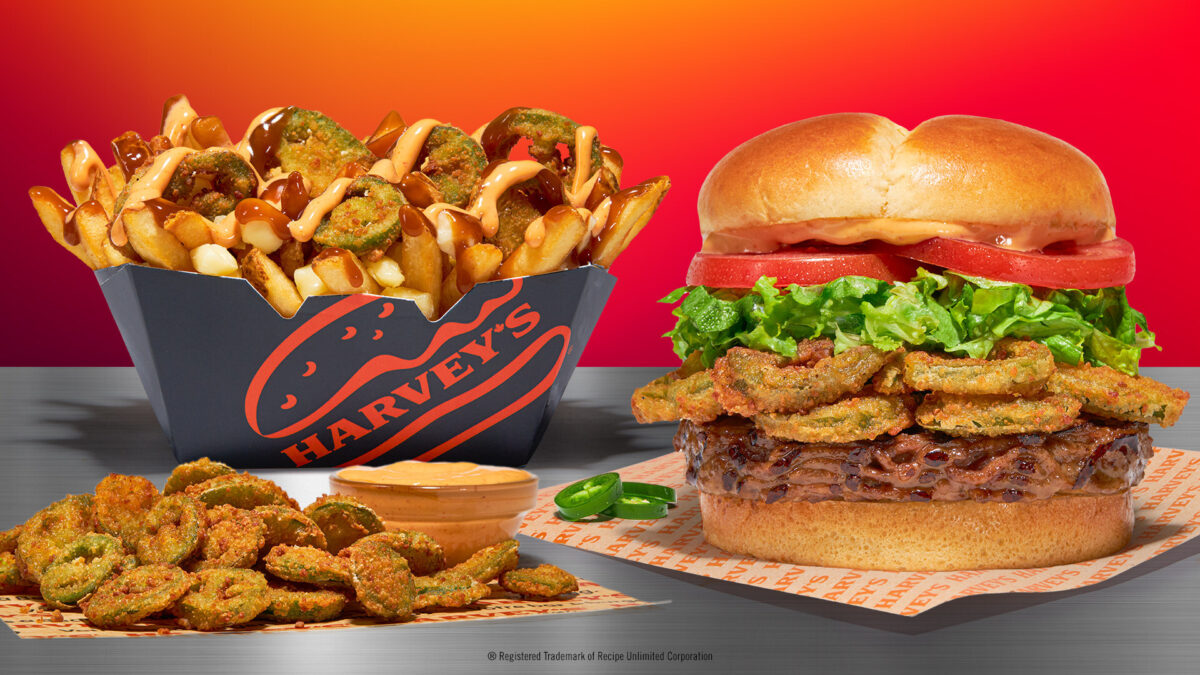 Harvey’s Launches Limited-Time Spicy Menu