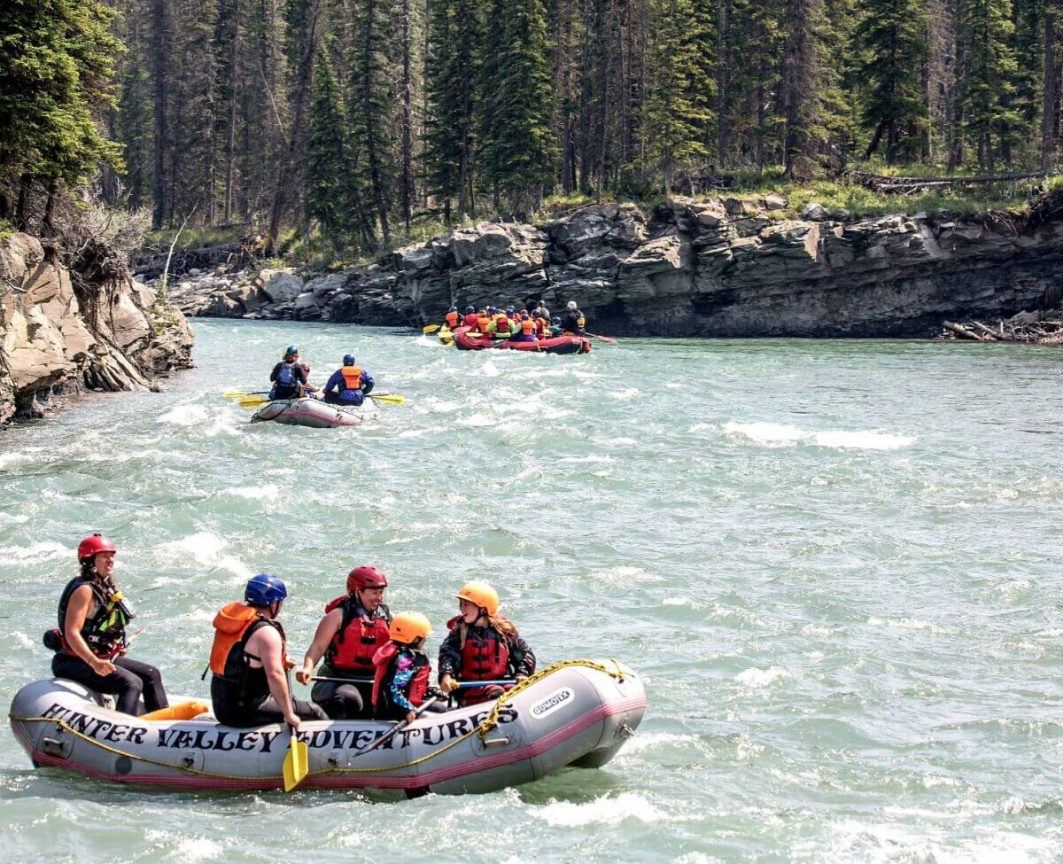 Experience Thrilling Whitewater Rafting in Central Alberta With Hunter ...