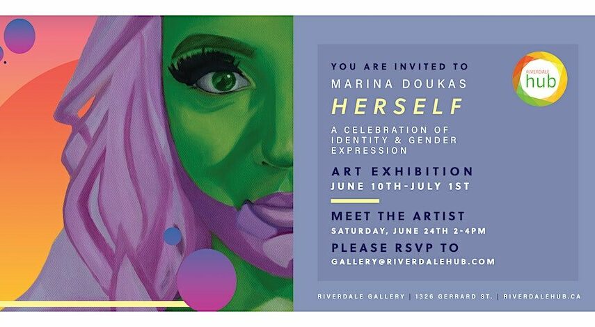 Marina Doukas Exhibition – Herself – Meet the Artist