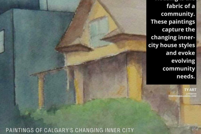Calgary Inner-City Paintings Exhibit