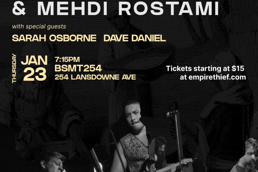 A New Dawn: Empire Thief & Mehdi Rostami with Special Guests