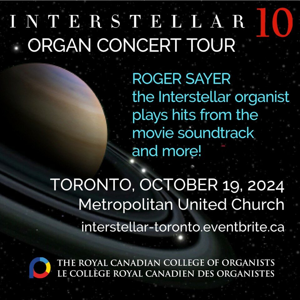 INTERSTELLAR 10 concert tour
