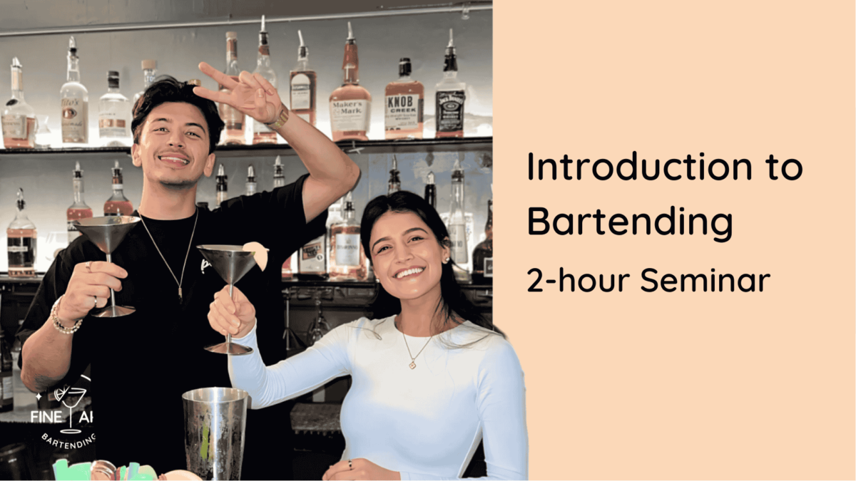 Intro To Bartending Class