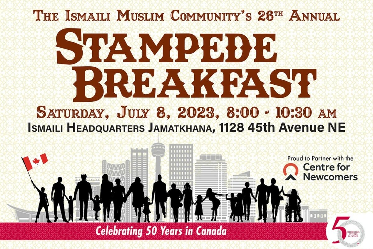 Ismaili Muslim Community Stampede Breakfast