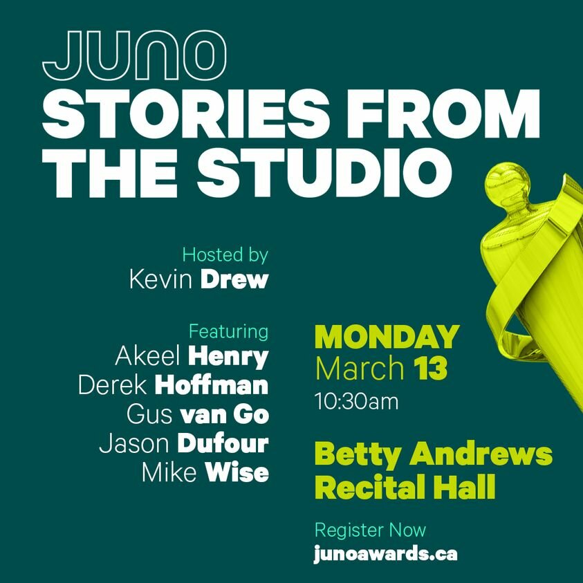 JUNO Stories from the Studio