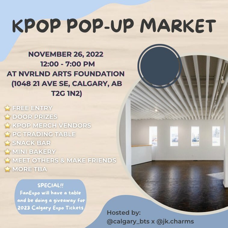 KPOP Pop UP Market