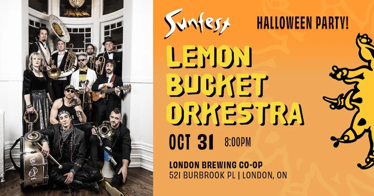Lemon Bucket Orkestra – Halloween party!