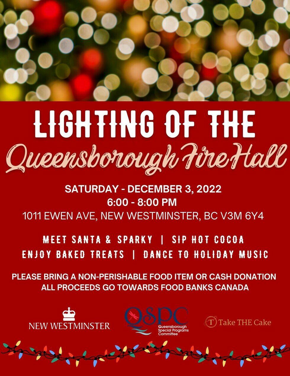 Lighting of the Queensborough Fire Hall