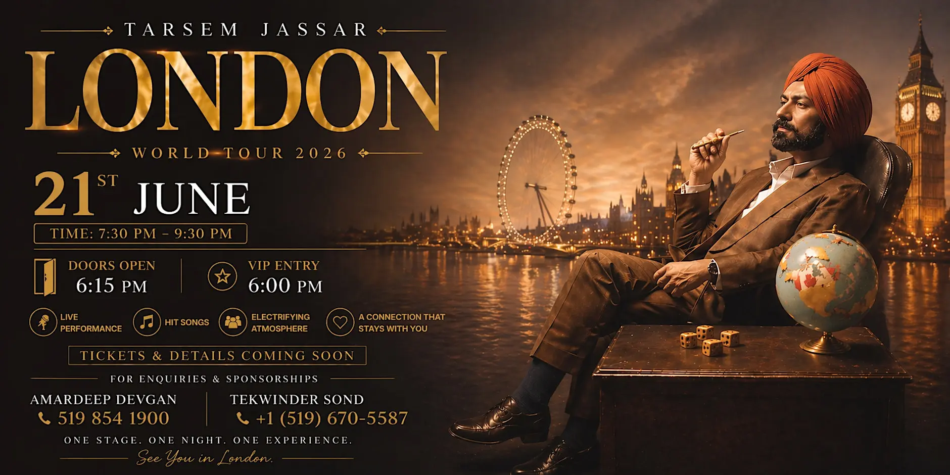 Live in Concert – Tarsem Jassar