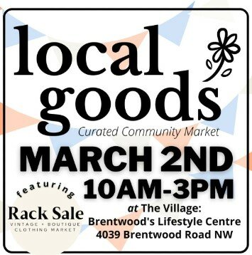 Local Goods Market & Rack Sale