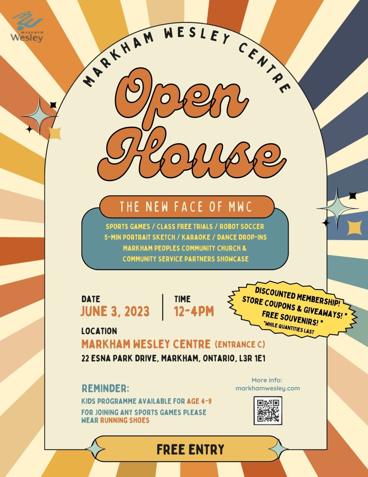Markham Wesley Centre Open House