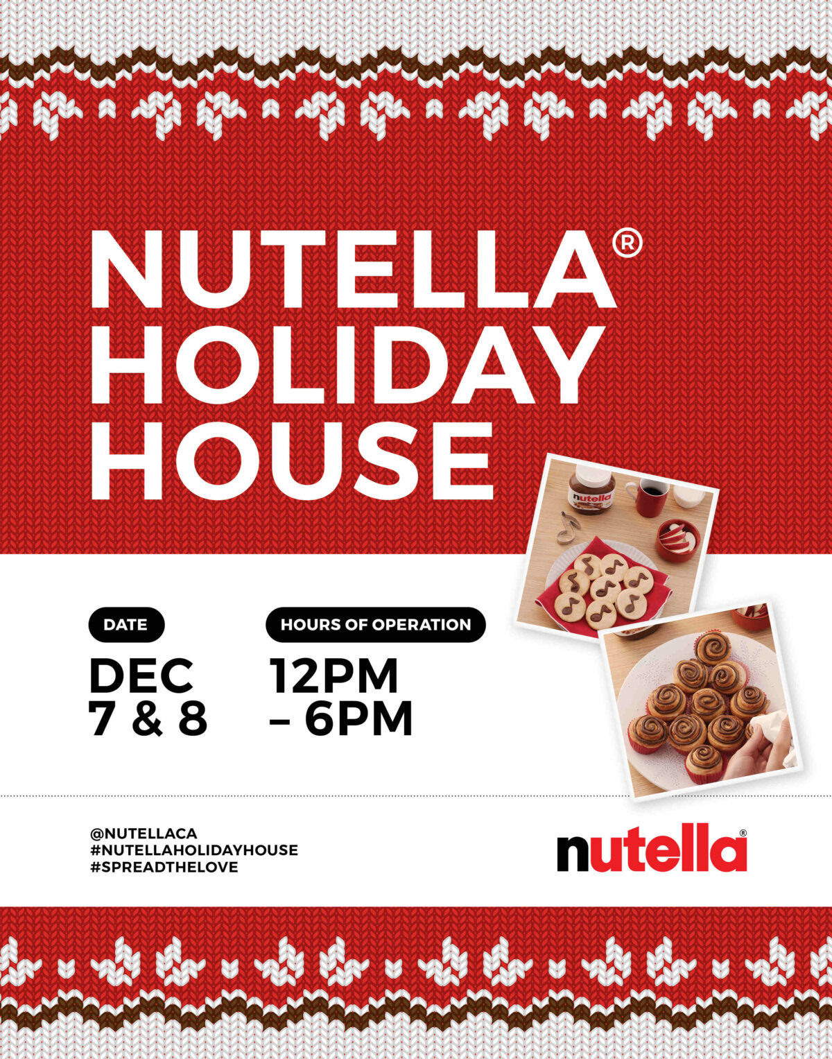 Nutella Holiday House at the Distillery District