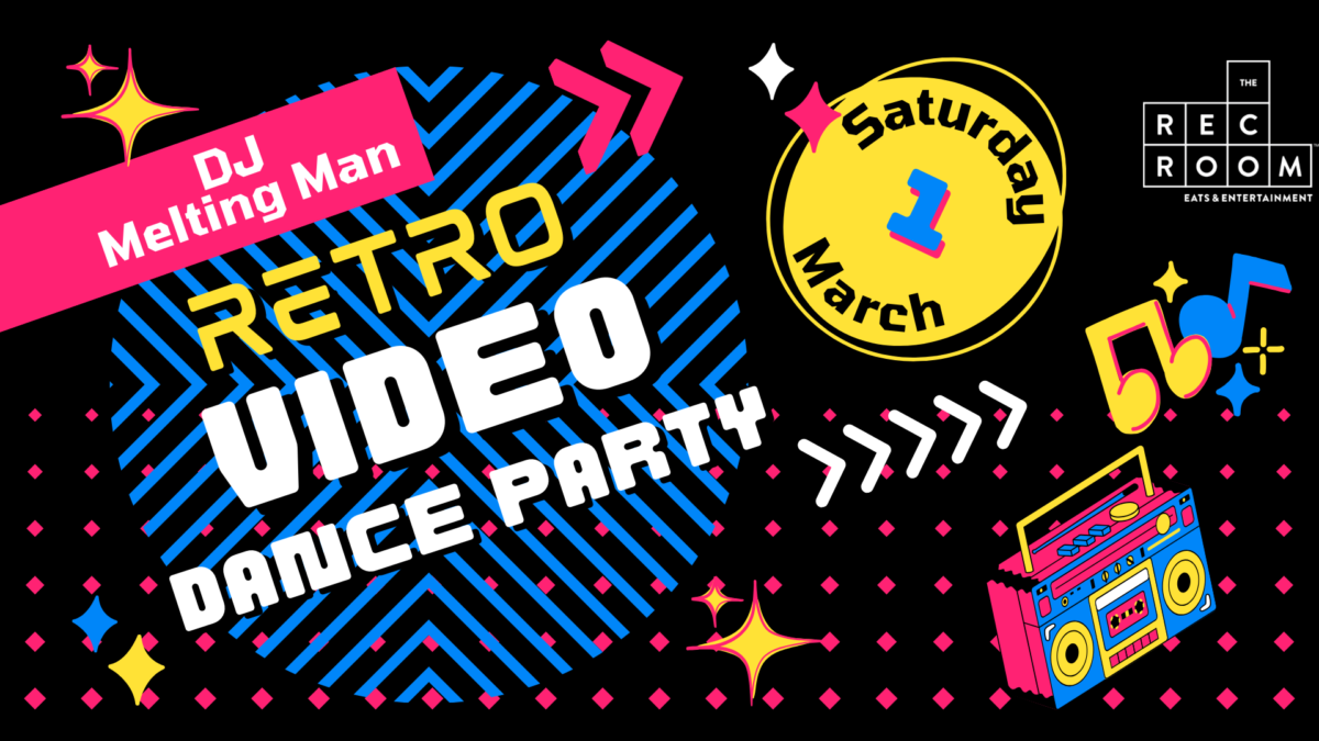 Retro Video Dance Party with DJ Melting Man