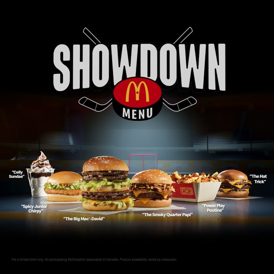 Big Mac-David or Smoky Quarter Papi? McDonald’s Launches Limited-Time Hockey Menu